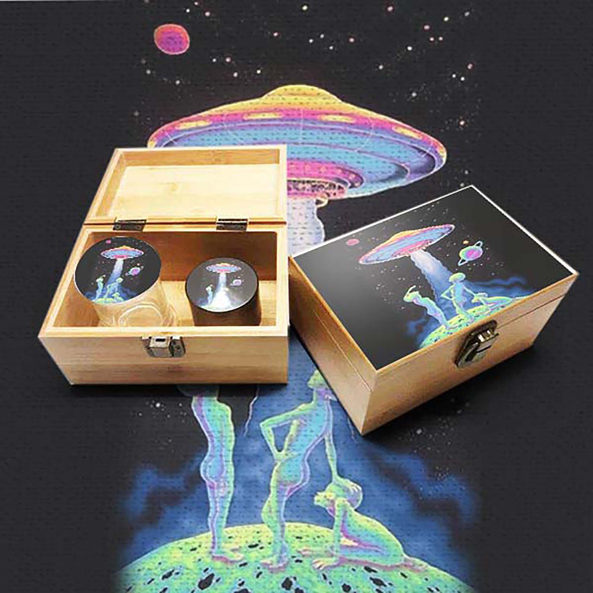 Art & Collectibles Collectibles Tobacciana Bamboo Jar Large 4 Part ...