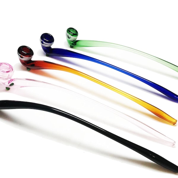 Long Glass Pipe - Etsy