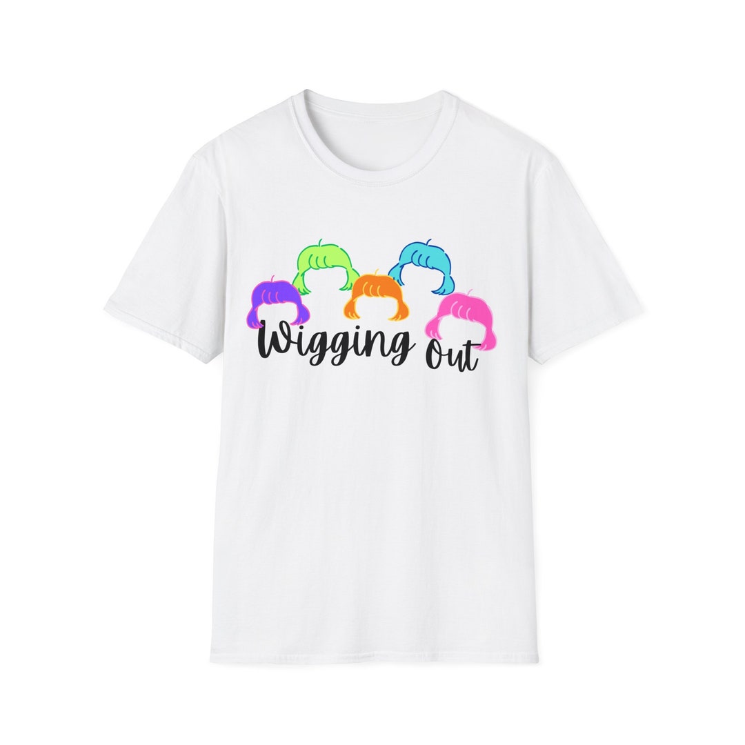 Wigging Out Party T-shirt - Etsy