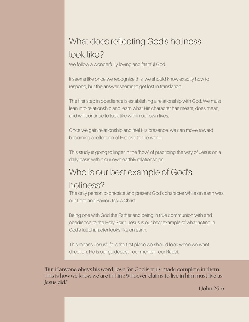 United Bible Study: A Relationship Guide Rooted in God's Character - Etsy