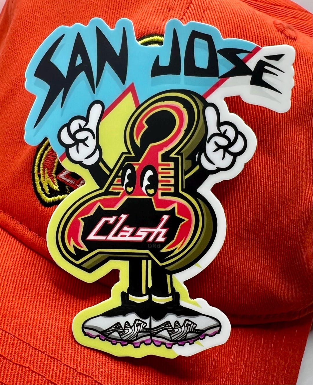 San Jose Soccer Crest Mascot Sticker - Etsy