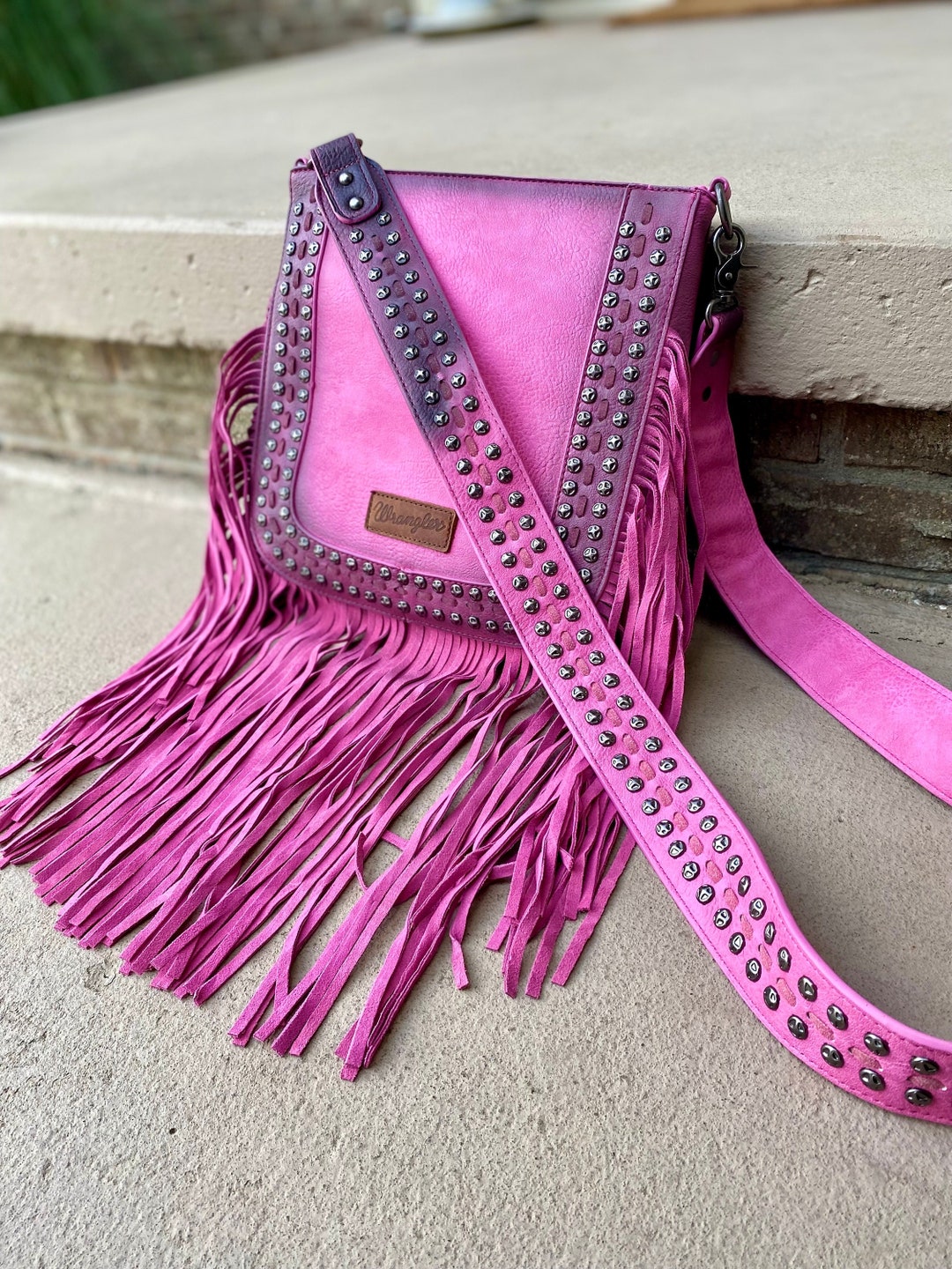 Pink Gun Purse, Concealed Carry Crossbody, Hot Pink Handbag, Western ...