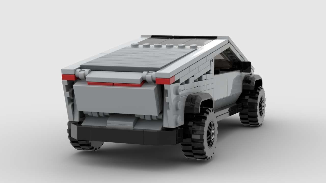 MOC Cyber Truck With Cyber Quad, Digital Instruction ONLY, No Shipping ...