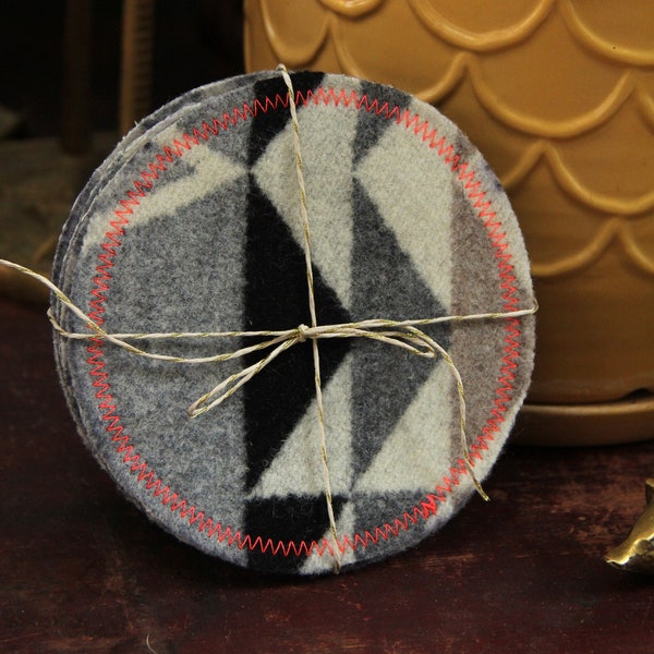 Wool Coasters - Etsy