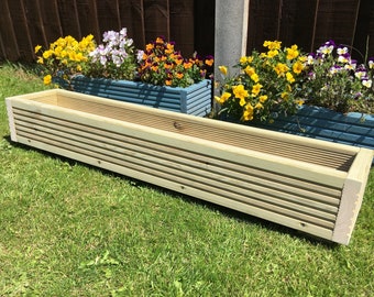 Wooden planters | Etsy