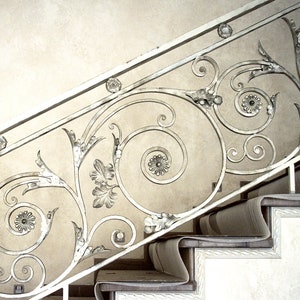 Custom Forged Railings for Stairs Wrought Iron Railings - Etsy