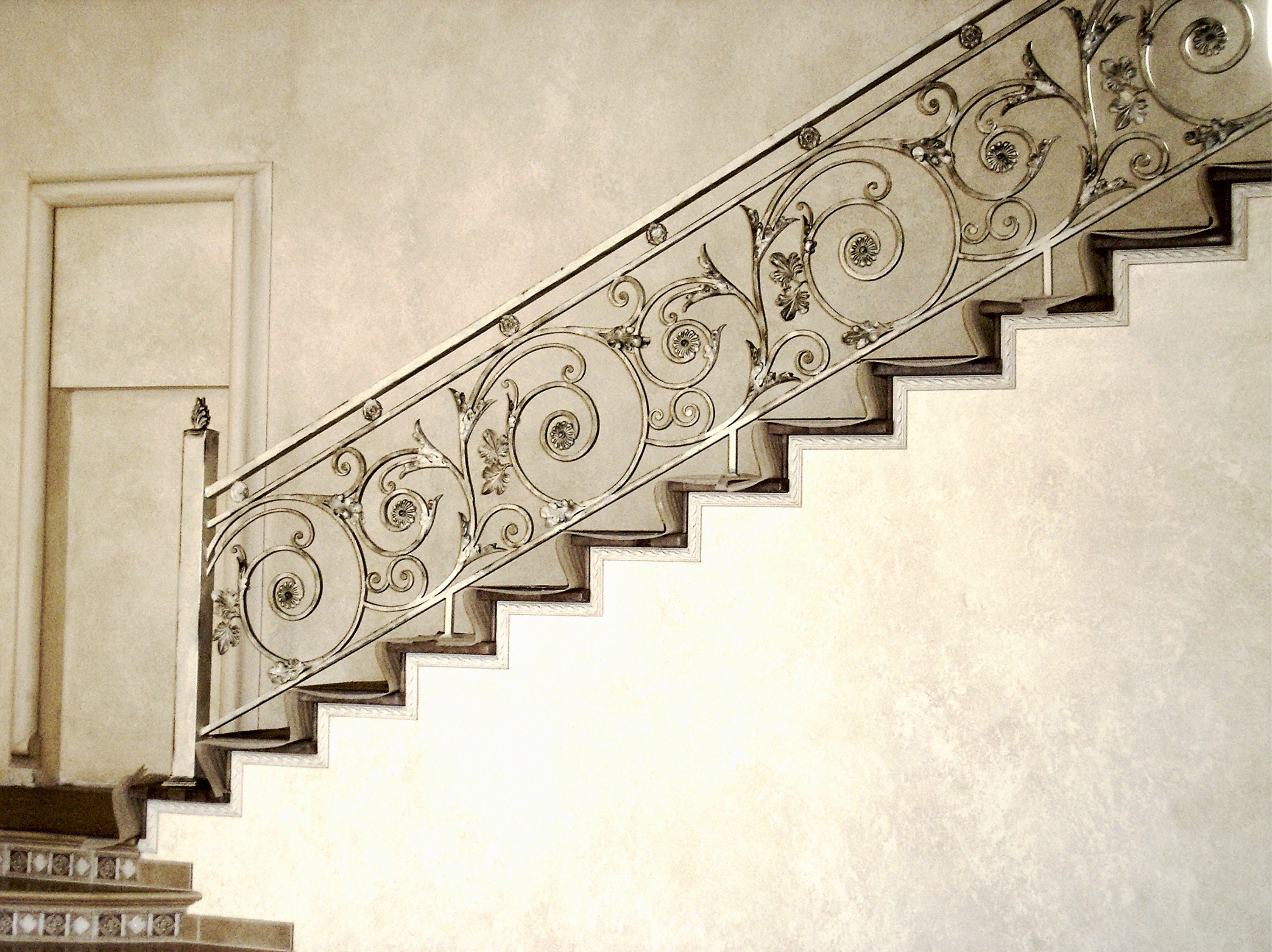 Custom Forged Railings for Stairs Wrought Iron Railings - Etsy