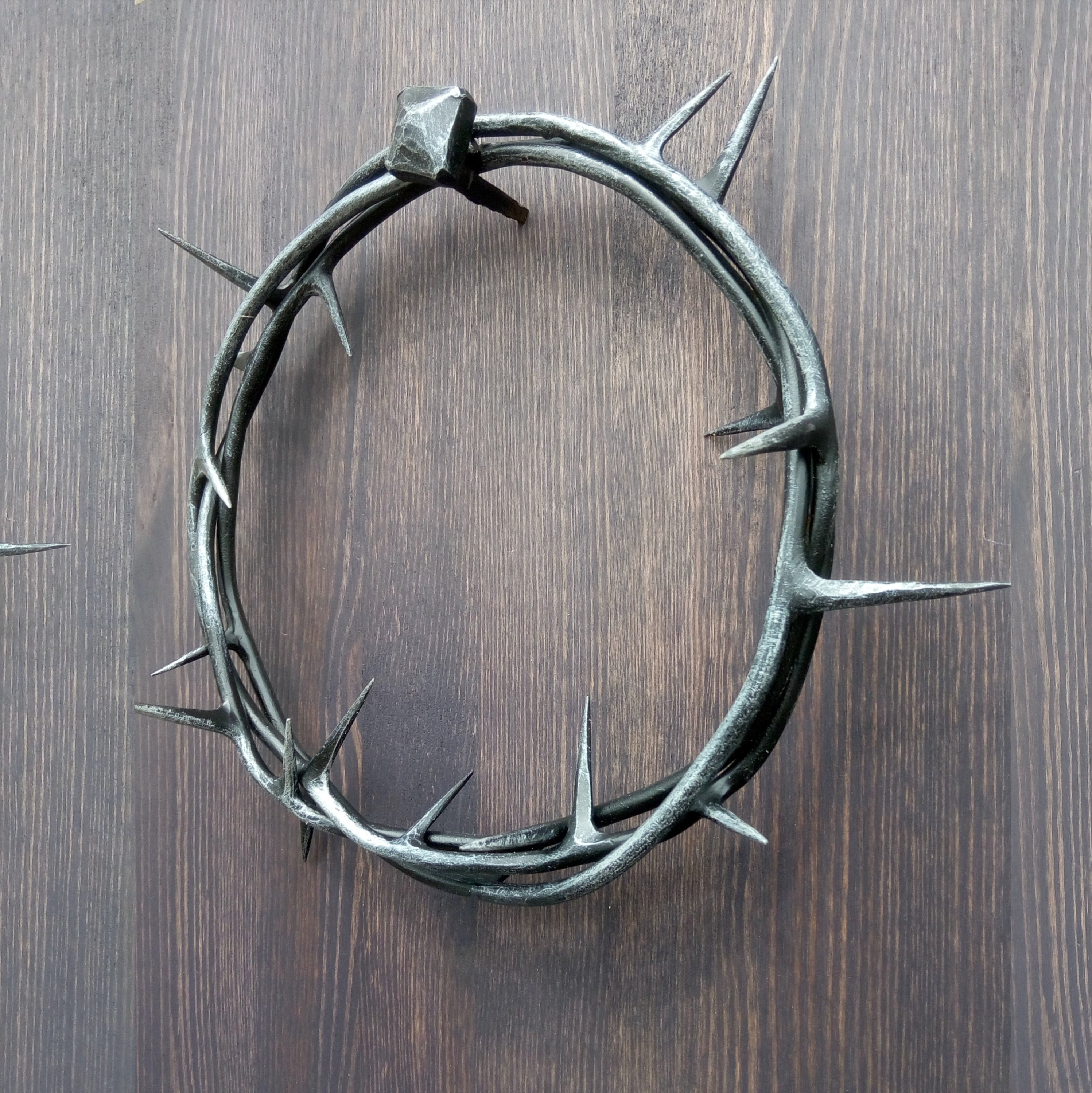 Forged Metal Crown of Thorns Original Metal Wall Decor | Etsy