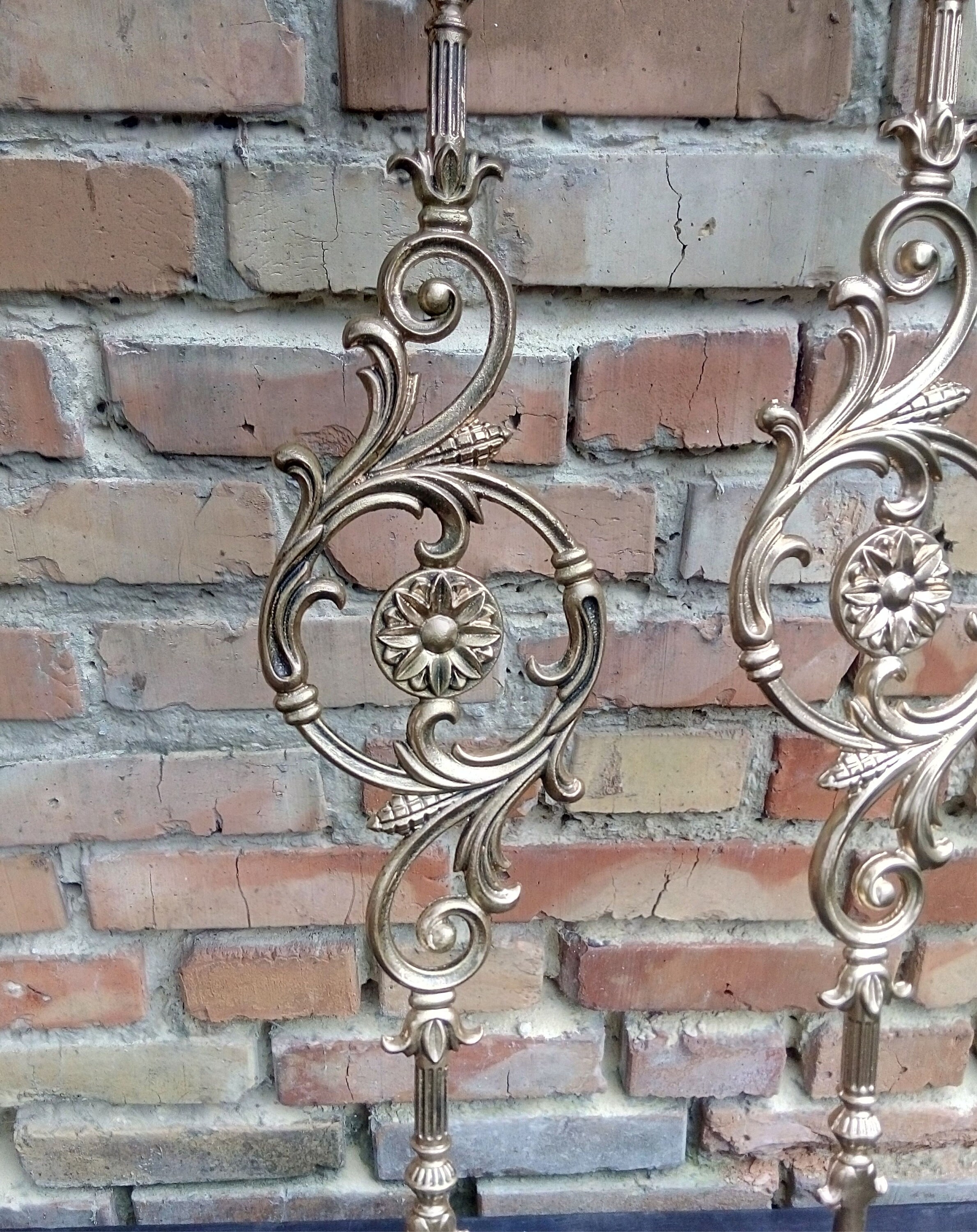 Wrought Iron Balusters Custom Wrought Iron Stair Railing - Etsy