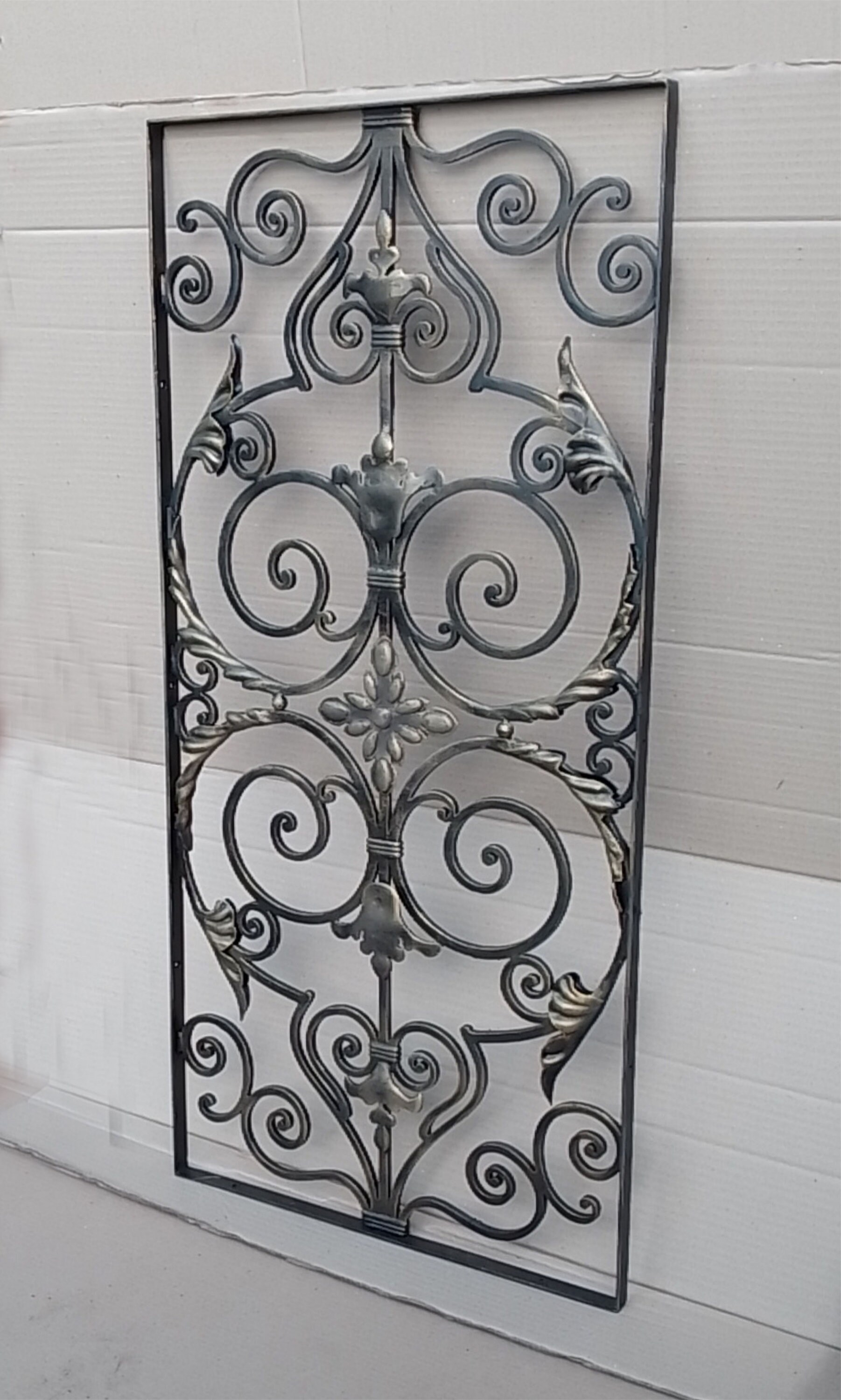 Wrought Iron Bars on Windows and Doors, Wrought Iron Window Grill - Etsy