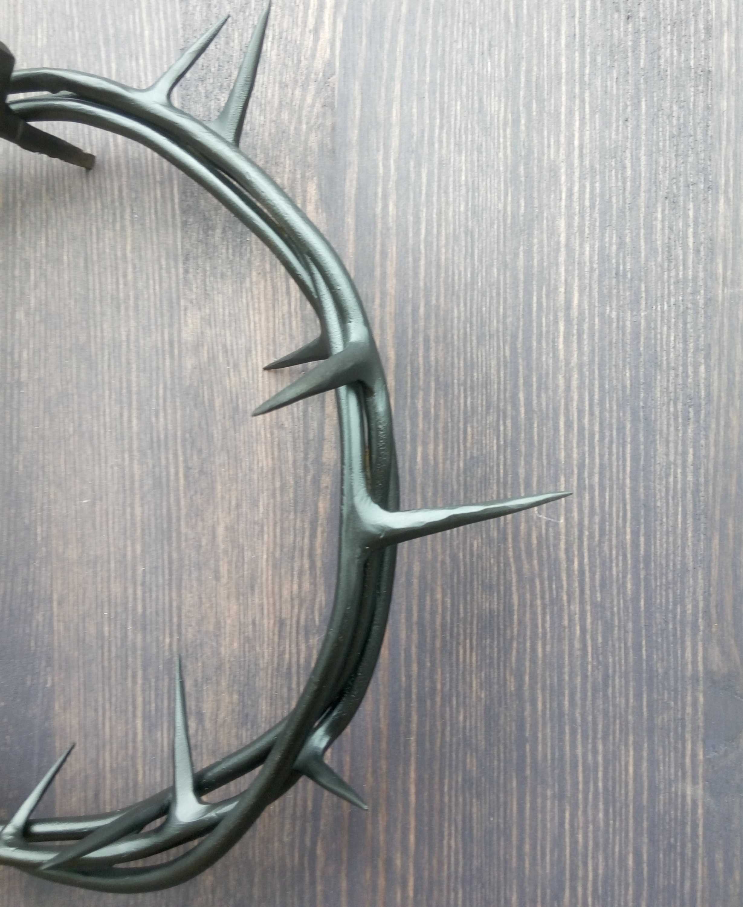 Forged Metal Crown of Thorns Original Metal Wall Decor | Etsy