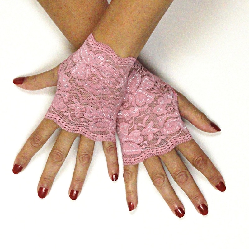Pink Gloves - Etsy