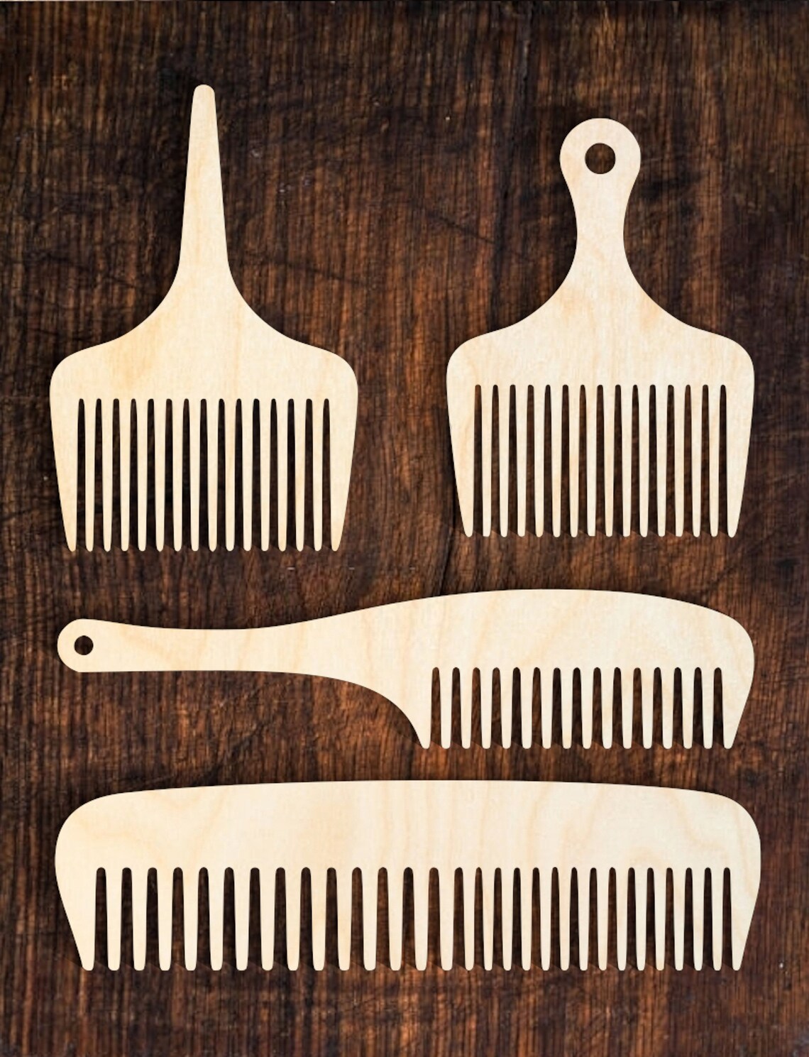 Beard Combs Svg Hair Combs Combs Svg Dxf Files for Laser - Etsy Australia