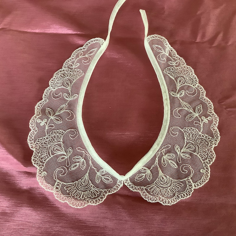 Ivory Ladies Collar - Etsy UK