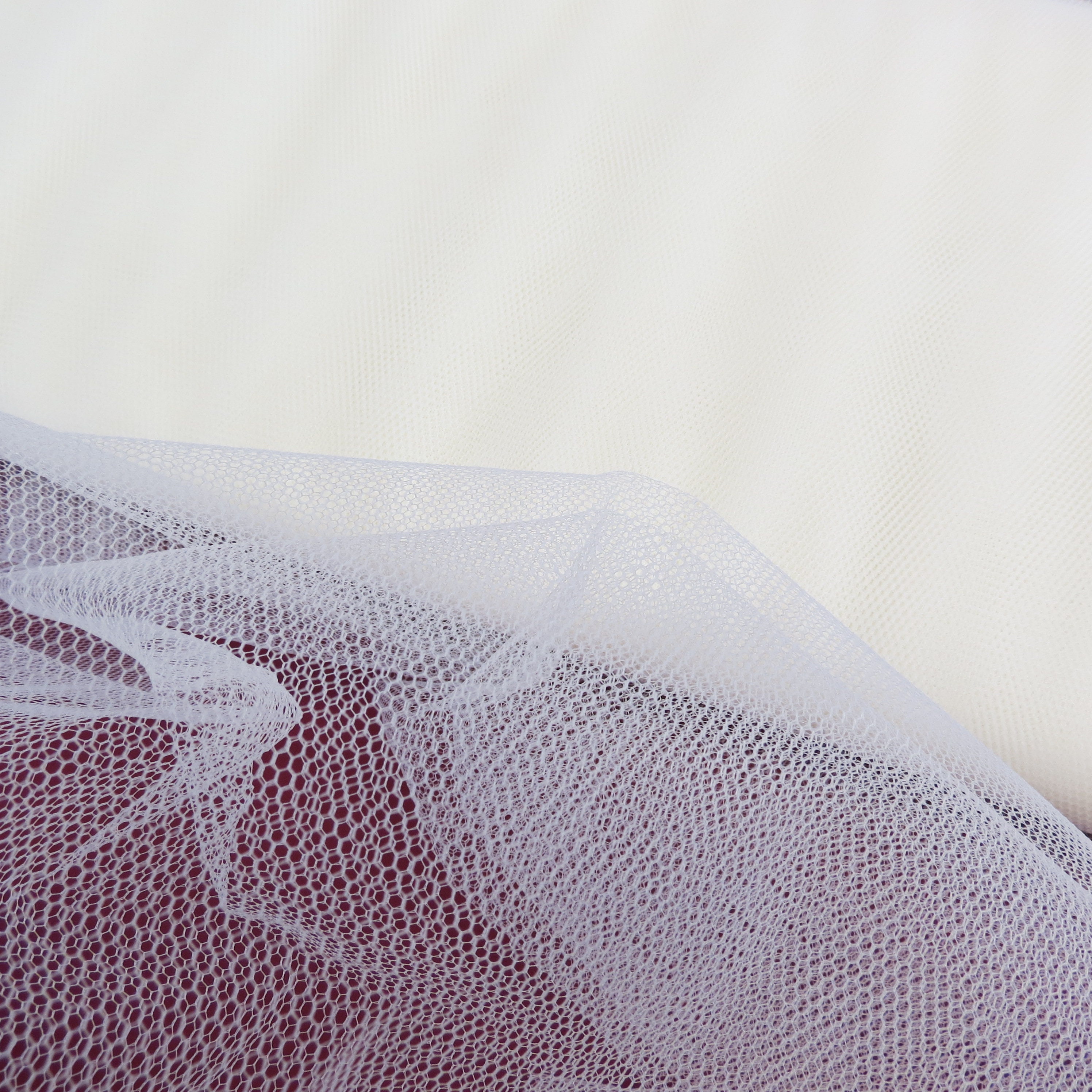 Cream Net Fabric Material Netting Petticoat Stiff Net Sold | Etsy