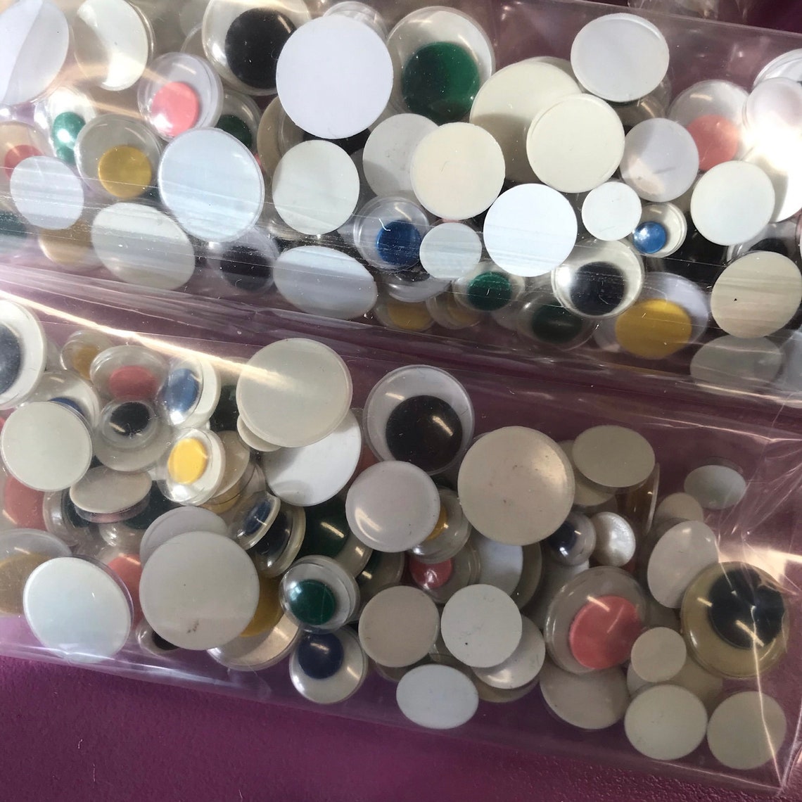 50 Pairs of Assorted Google Eyes - Etsy