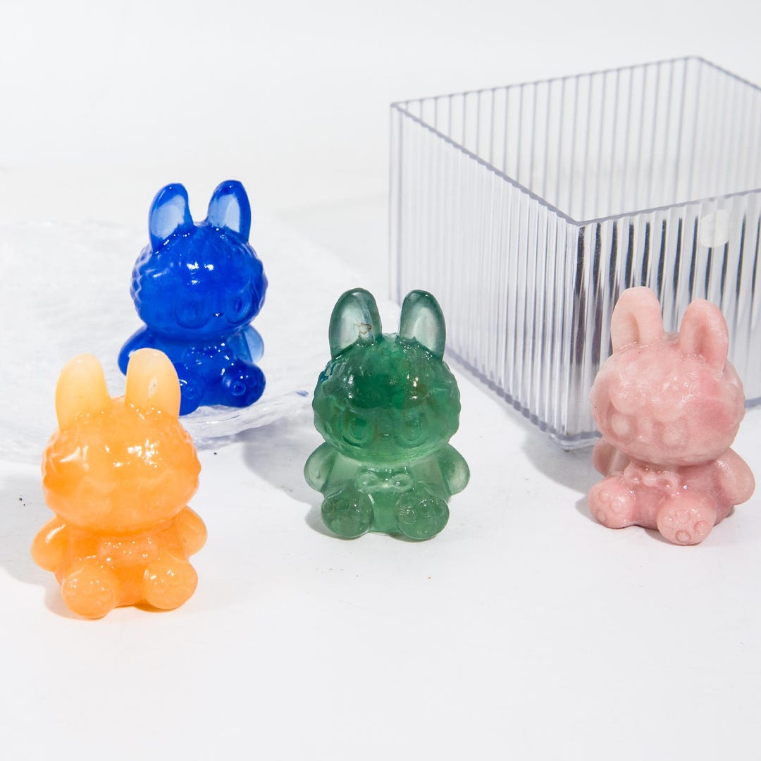 Wholesale Mixed Crystal Popmart Labubu Crystal Decor Gift for Her ...