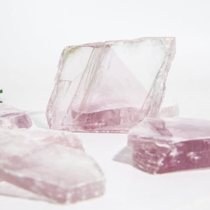 Wholesale Lot 2 Lbs Natural Pink Selenite Slab Healing Crystal Cluster ...