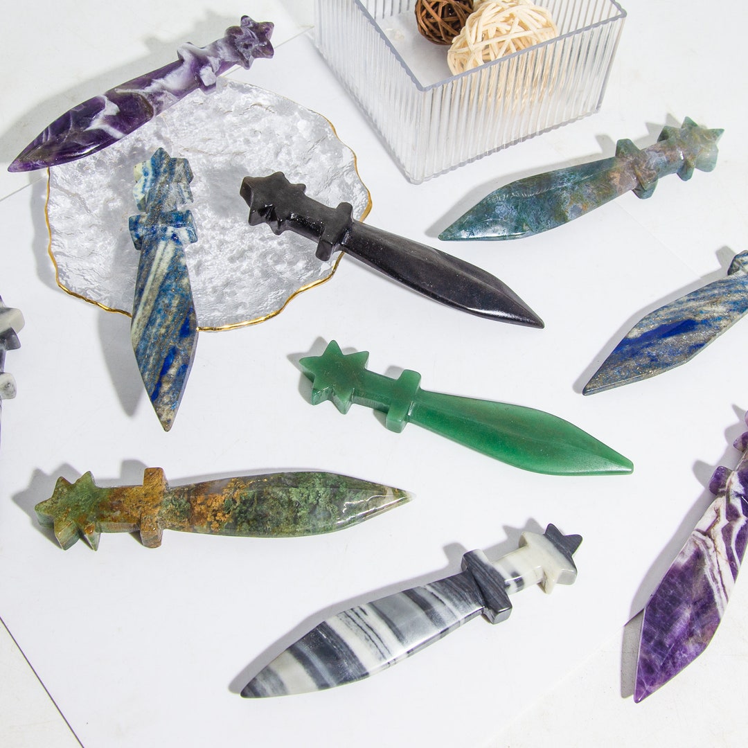 Wholesale 3pcs Mixed Crystal Swords Crystal Gift (quantity Optional) - Etsy