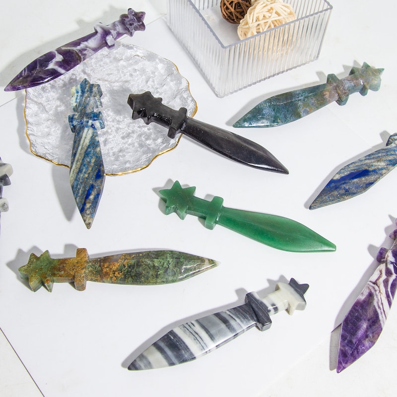 Crystal Dagger - Etsy