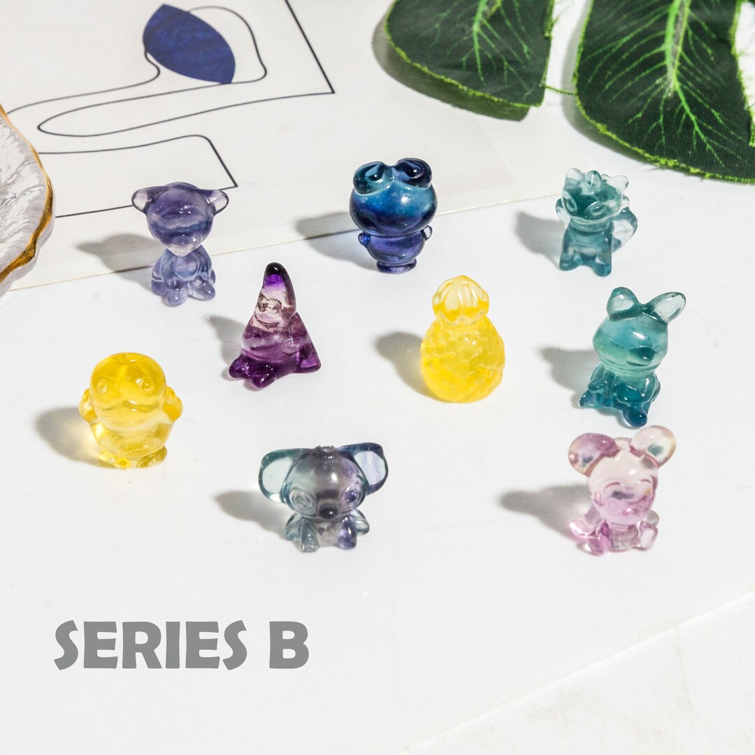 Wholesale Mini Fluorite Cartoon Carving Healing Crystal - Etsy