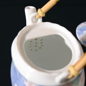 Pastel Grape Tea Set, Teapot & Two Cups - Etsy