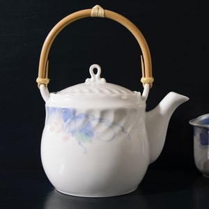 Pastel Grape Tea Set, Teapot & Two Cups - Etsy