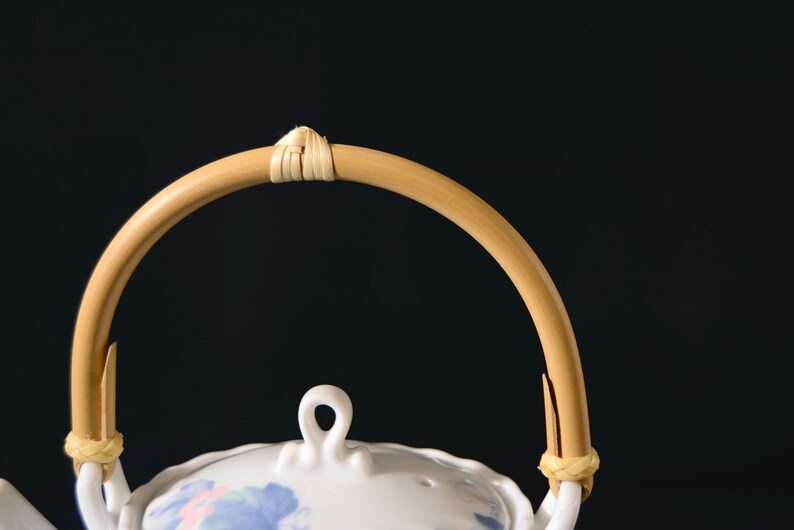 Pastel Grape Tea Set, Teapot & Two Cups - Etsy