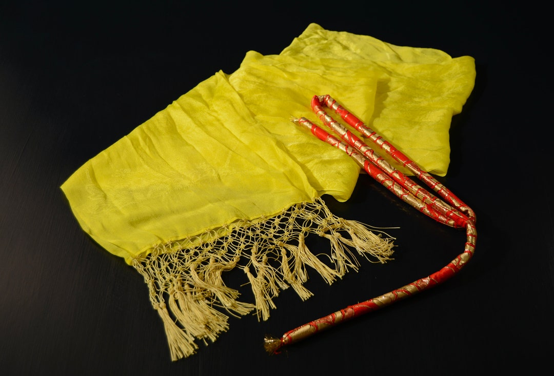 Vintage Girl's Shigoki and Obijime Kimono Accessory Set - Etsy