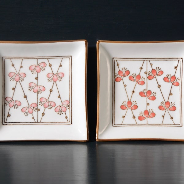 Vintage Square Plate - Etsy