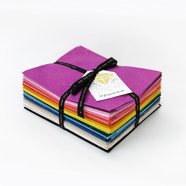 Ruby Star Fabric - Etsy