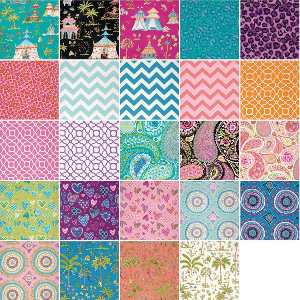 Dena Designs Haute Girls 2.5 WOF Strips Design Roll 30ct - Etsy