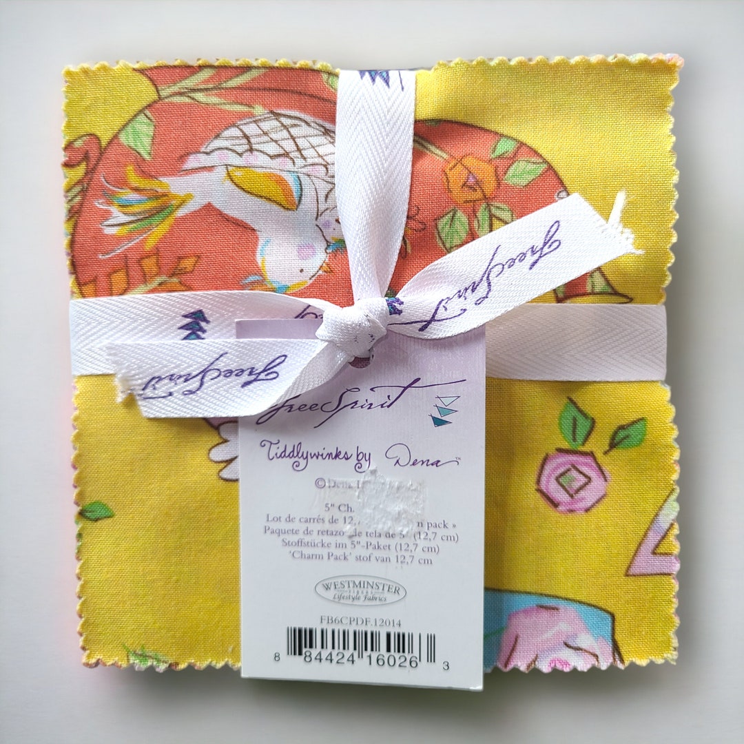 Tiddlywinks by Dena Designs 5" Charm Pack - 18ct - Etsy