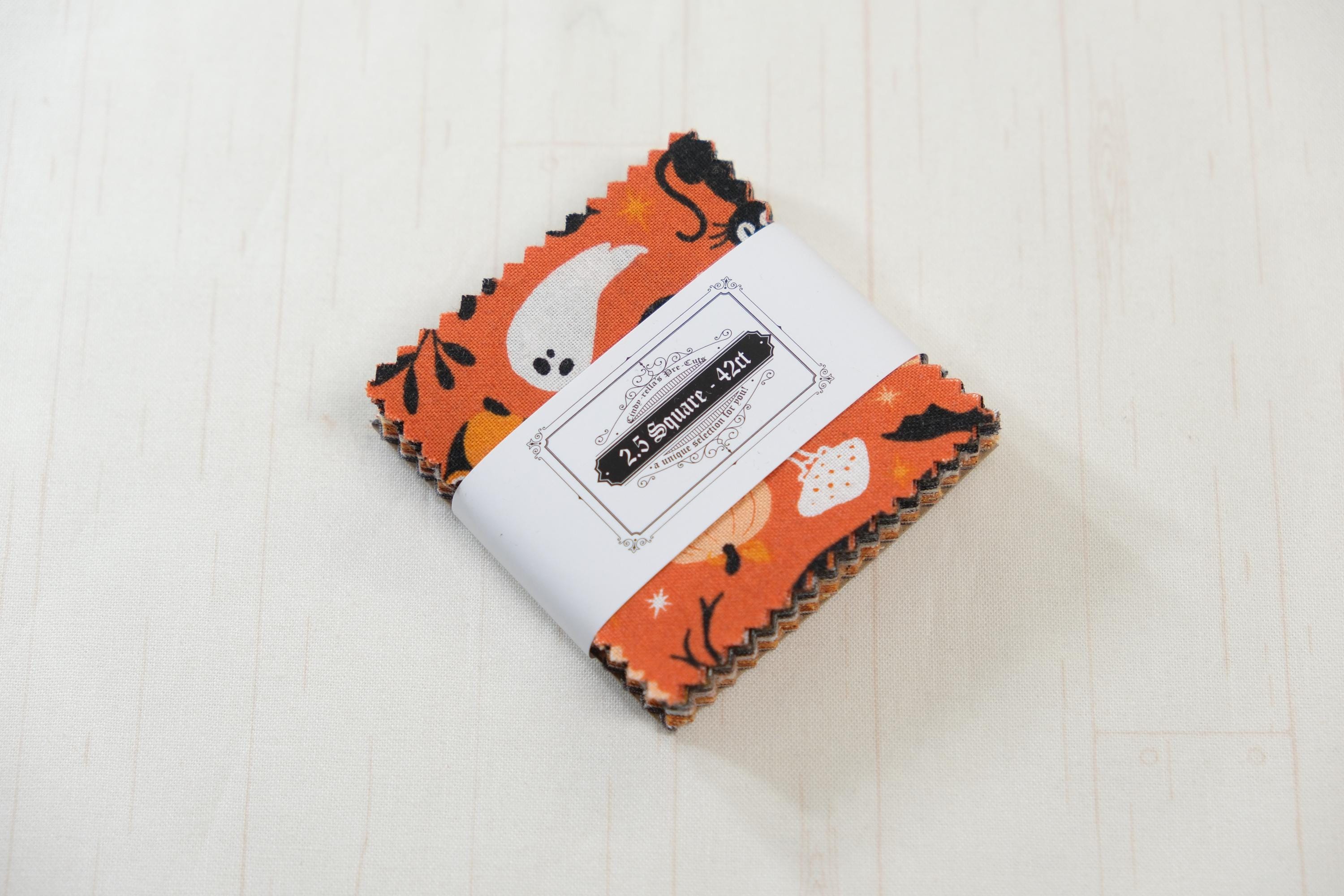 Kimberbell Pumpkins and Potions - Precuts - Mini Charm Pack - 2.5in ...