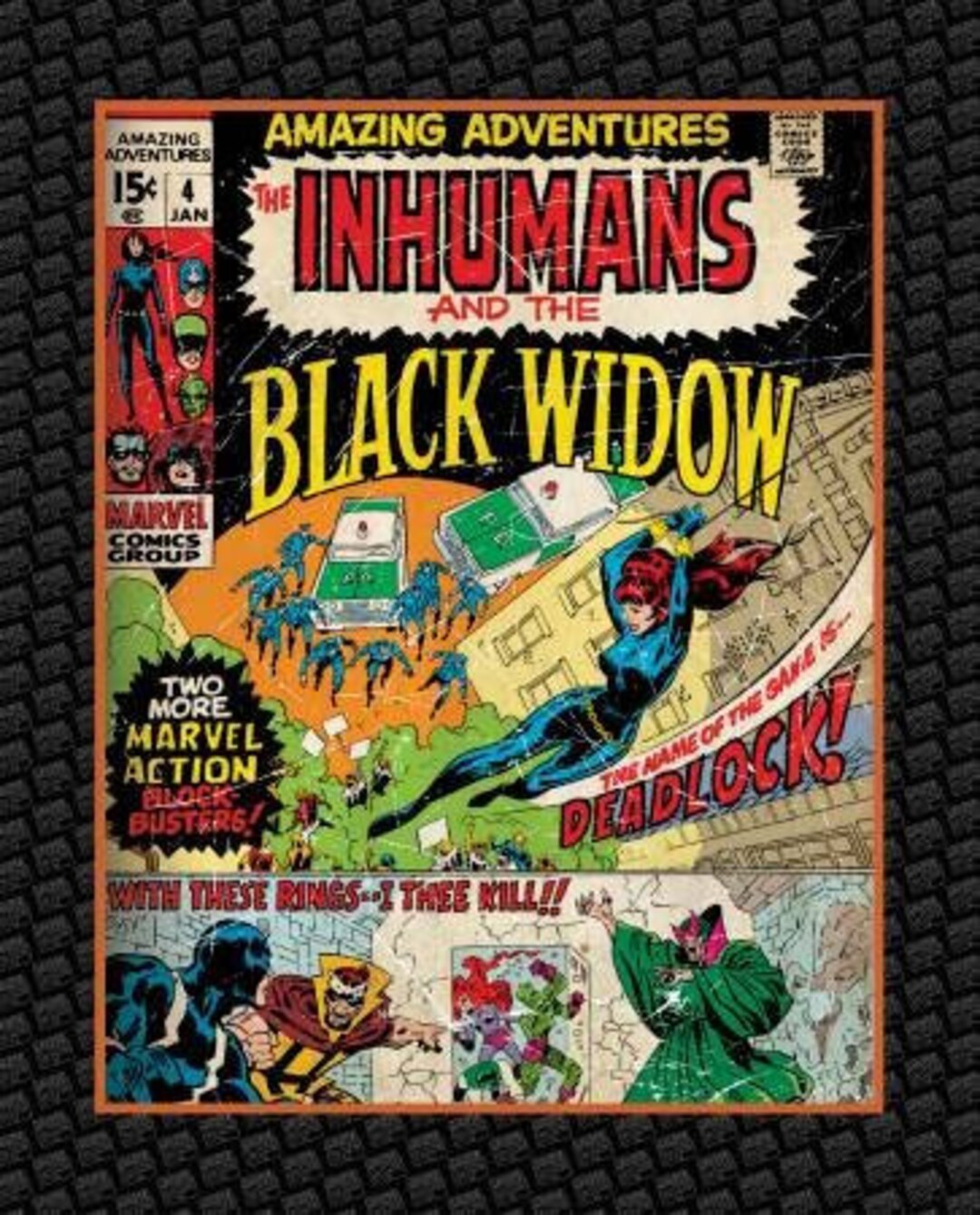 Marvel Comics Black Widow Panel Fabric, Sold by the Panel - Etsy