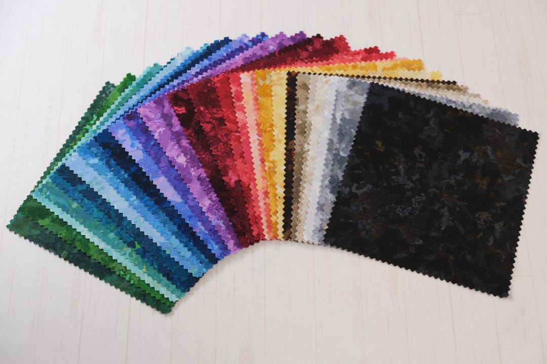 Northcott Chroma - Full Collection - Precuts - Charm Pack - 5" Squares ...