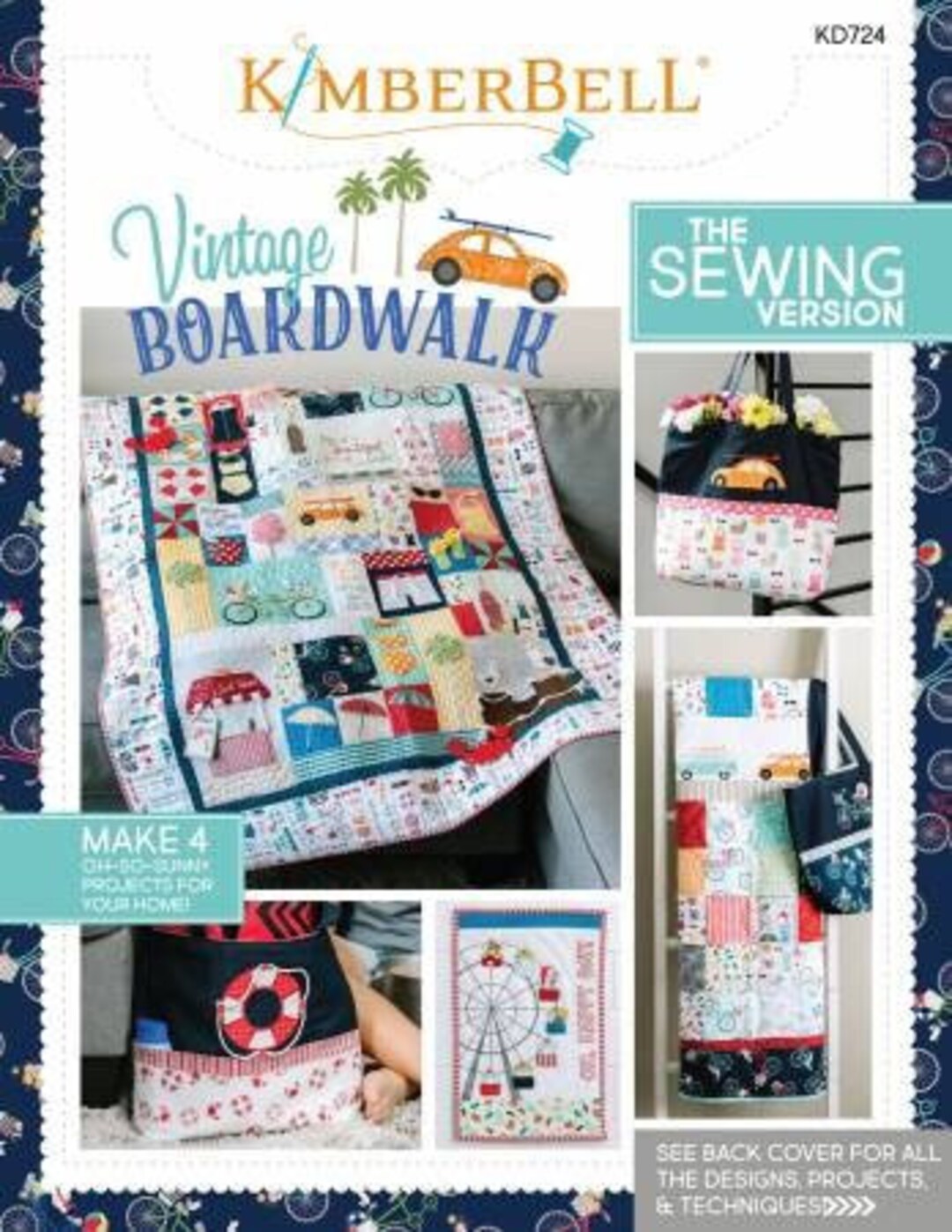 Kimberbell Vintage Boardwalk Project Book sewing Version retired - Etsy