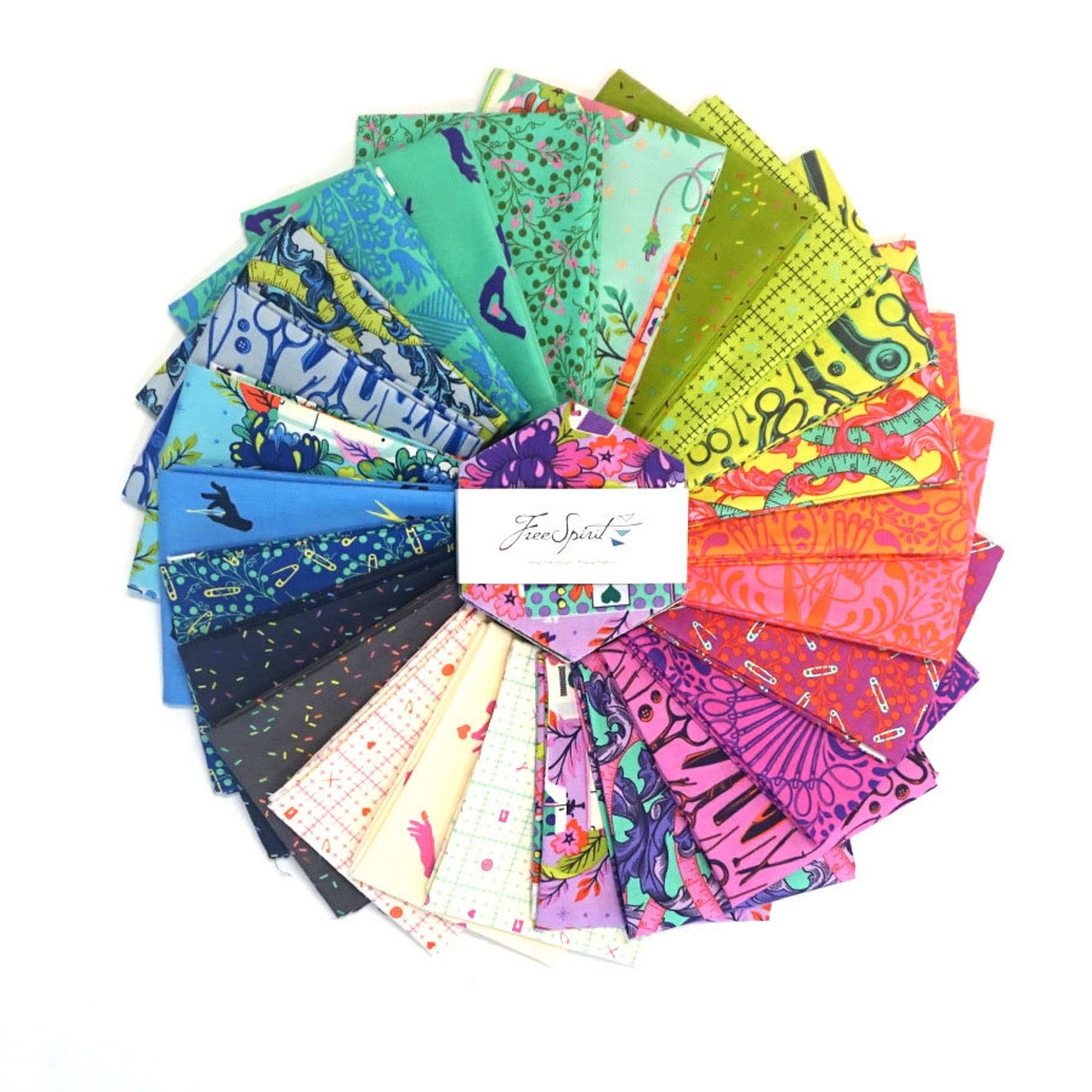 Tula Pink Homemade 4.75 Hexagon 42ct - Etsy