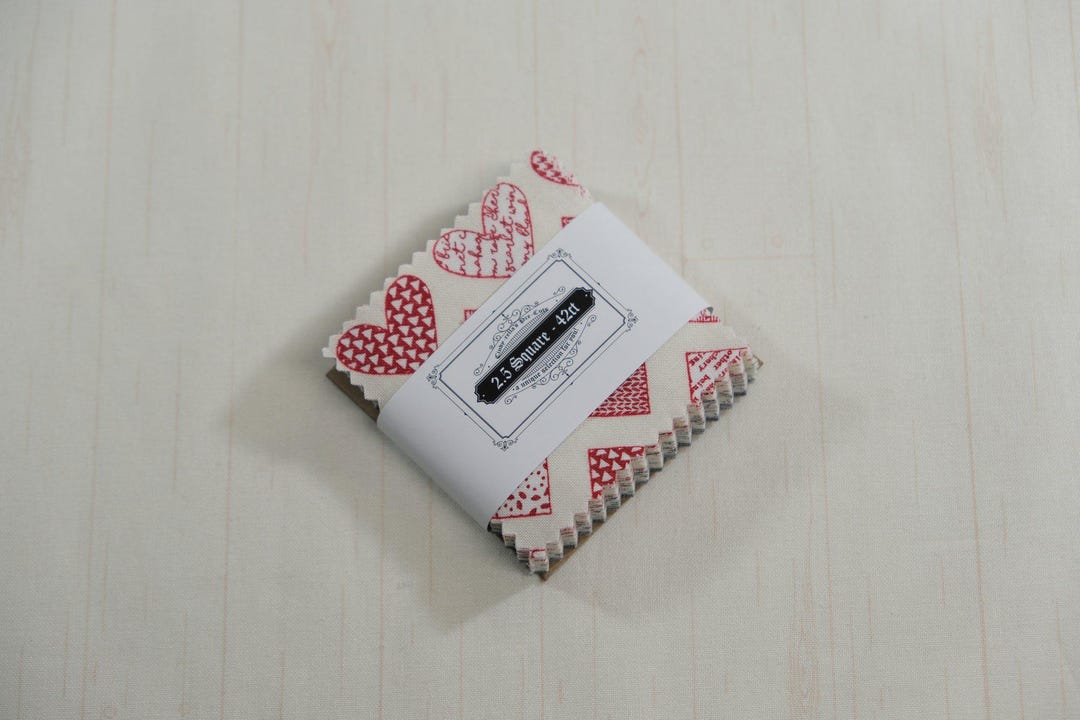 Flirt by Sweetwater Moda Fabrics - Hearts Curation - Precuts - Mini ...