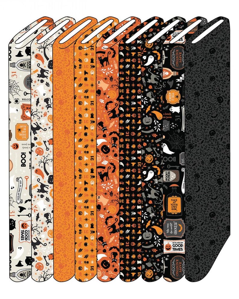 Kimberbell Pumpkins and Potions - Precuts - Mini Charm Pack - 2.5in ...