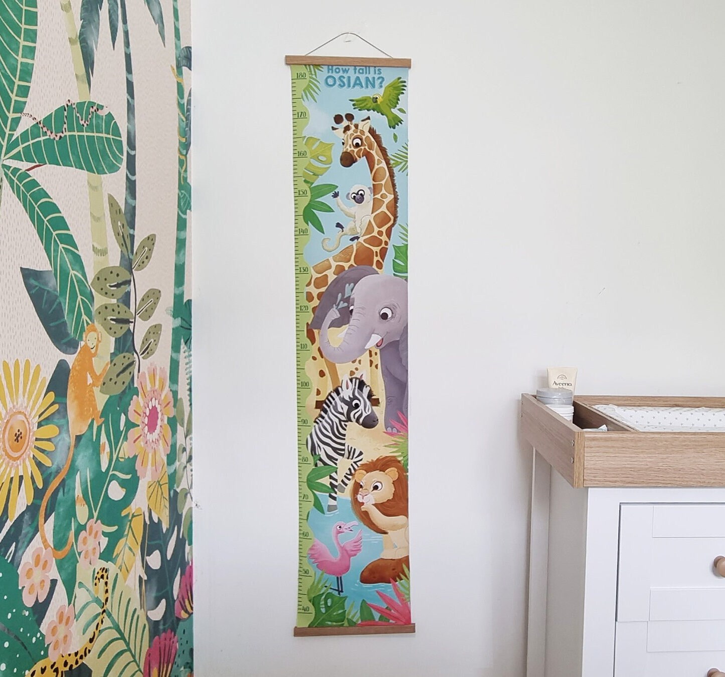 Personalised Height Chart | Kid's Growth Chart | Children's Decor | How ...