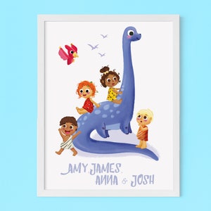 Personalised Illustration | Illustrated Portrait | Nursery Art ...