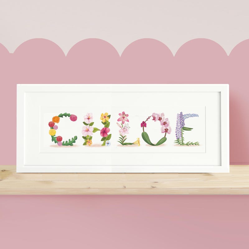 Name Frame Kids Rooms - Etsy UK