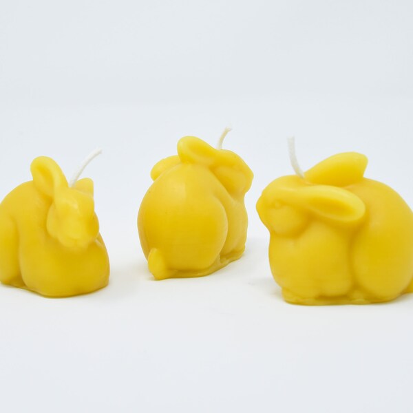 Bunny Candle - Etsy