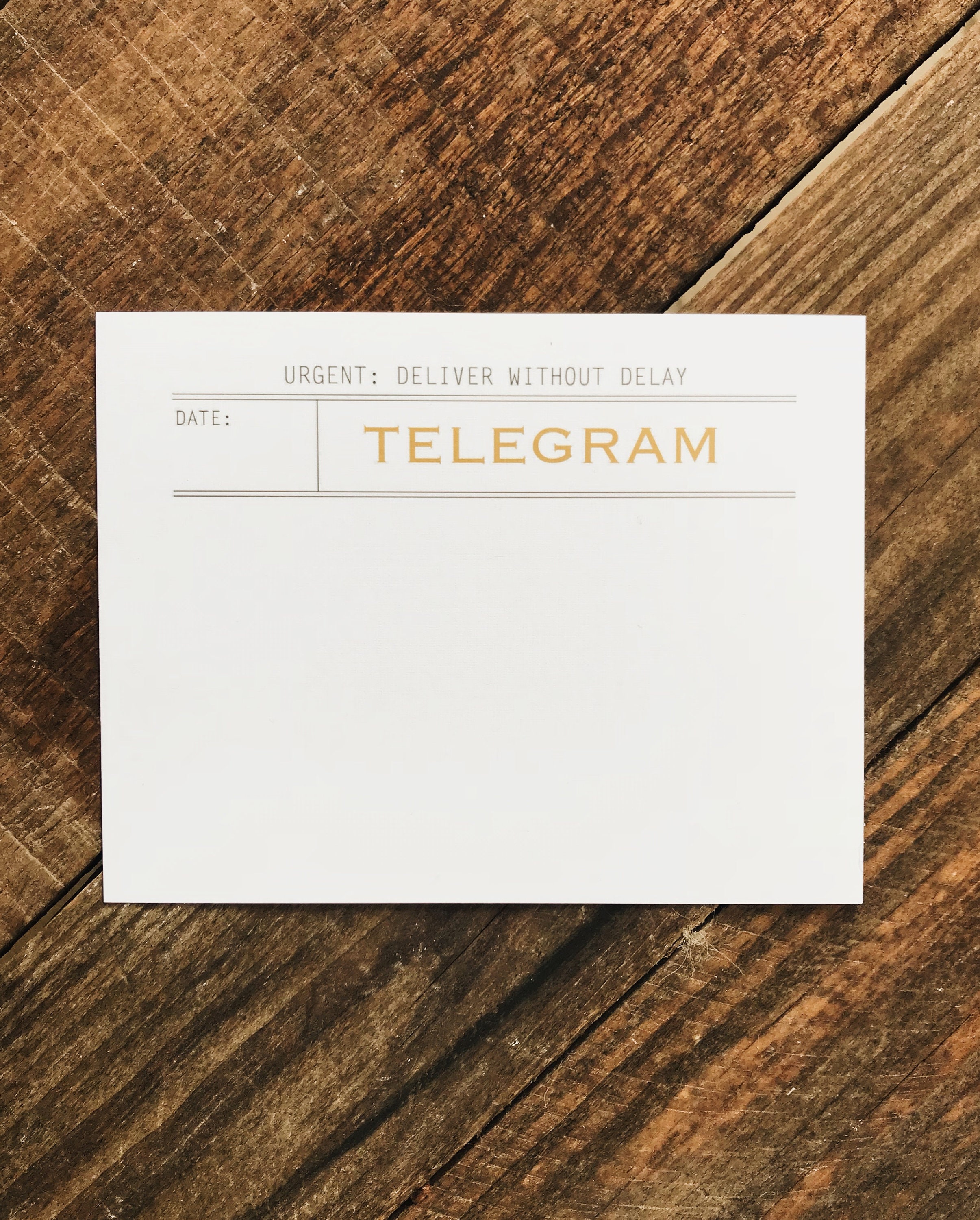 Telegram Postcard, Vintage Postcard, Flatcards, Stationery Set ...