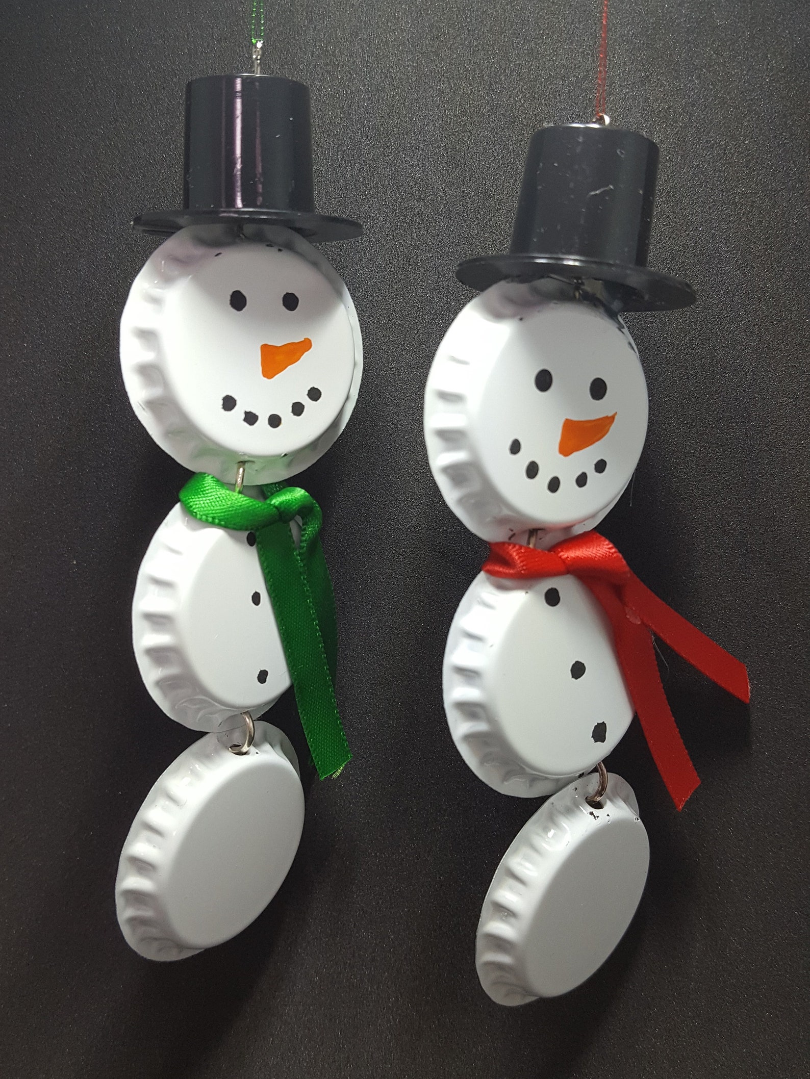 Snowman Christmas Tree Ornament - Etsy