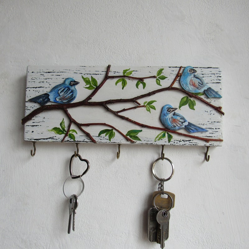 Decorative Wall Key Holder Hooks - Etsy