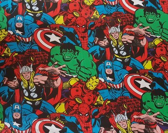 Avengers fabric | Etsy