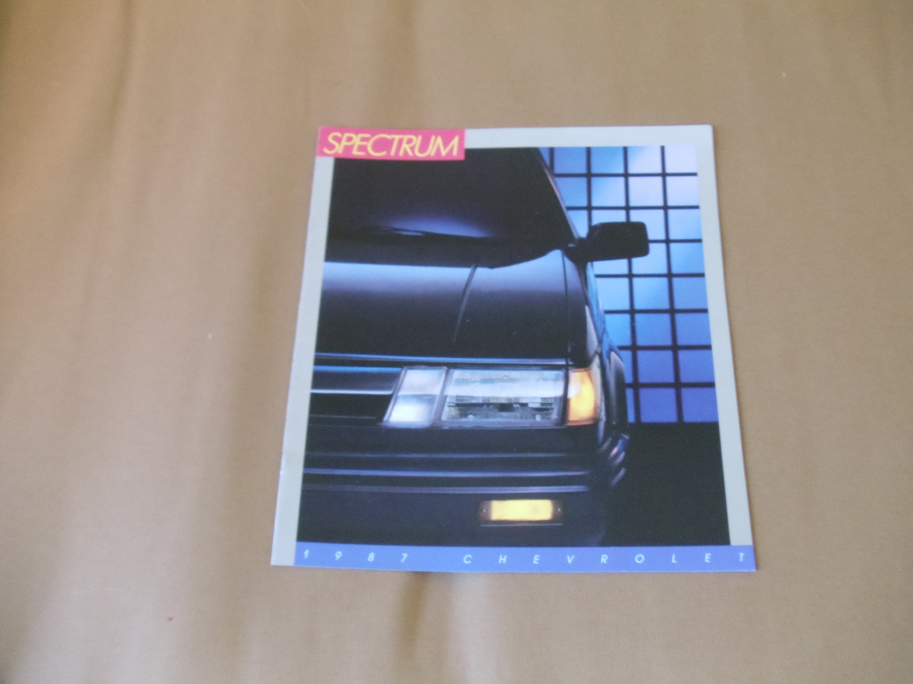 Chevrolet 1987 Spectrum Original Sales Brochure (16 Pages) - Etsy