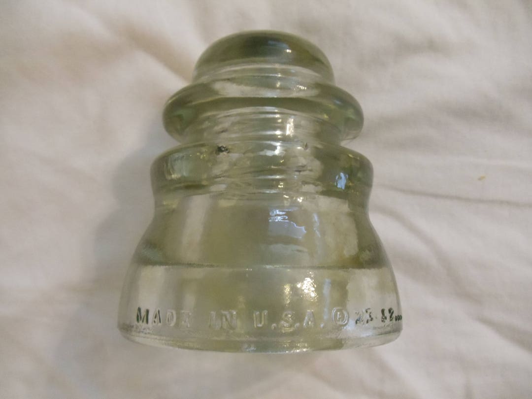 Armstrong Clear DP 1 Glass Insulator - Etsy